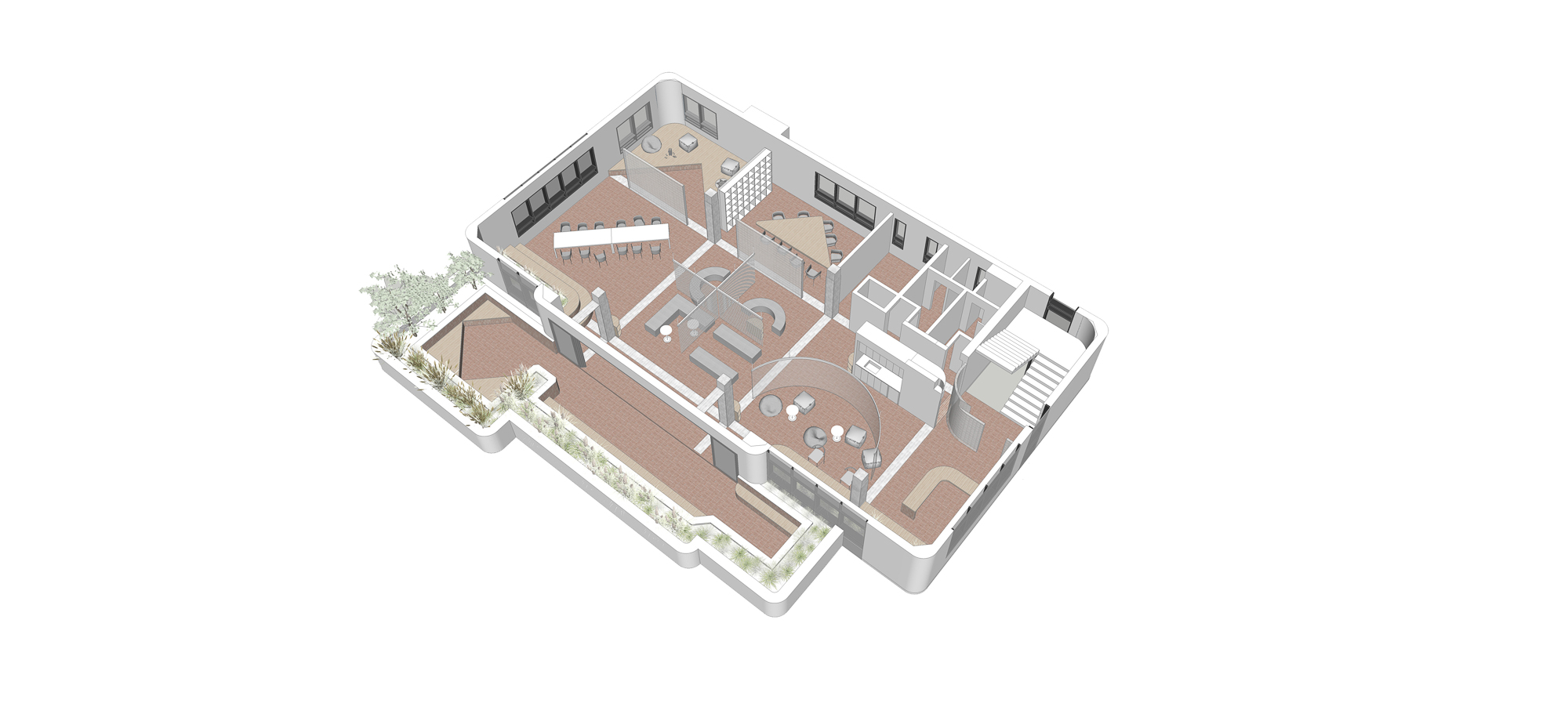 2F_AXO_WHITE - 브리크매거진 - BRIQUE MAGAZINE